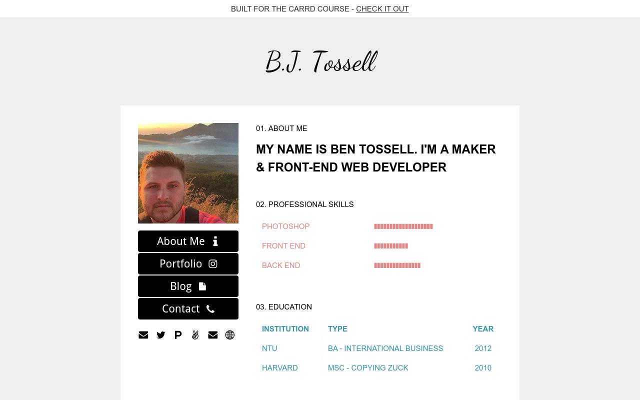 Personal Site